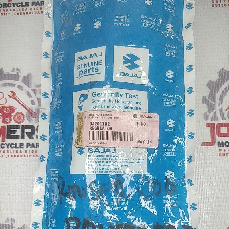 DJ201102 ROUSER 180 ROUSER 200 (OLD MODEL) AC/DC REGULATOR GENUINE (S2 ...