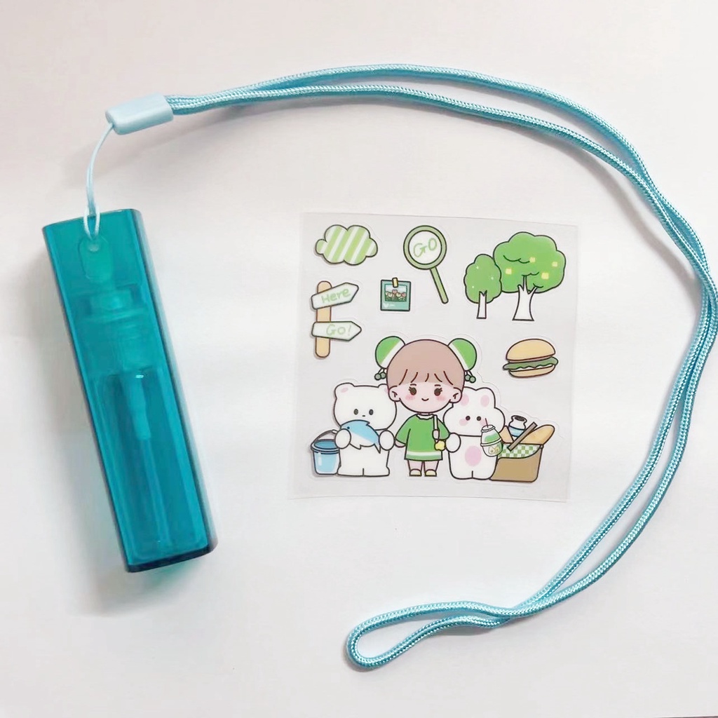 10ml Mini Alcohol Spray Bottle Refillable Hand Sanitizer Spray Bottle ...