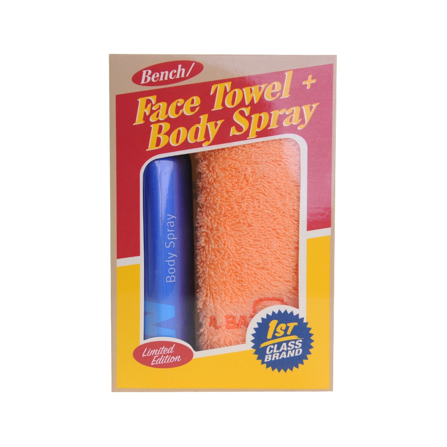 BENCH/ Face Towel + Wired Body Spray Set | Shopee Philippines
