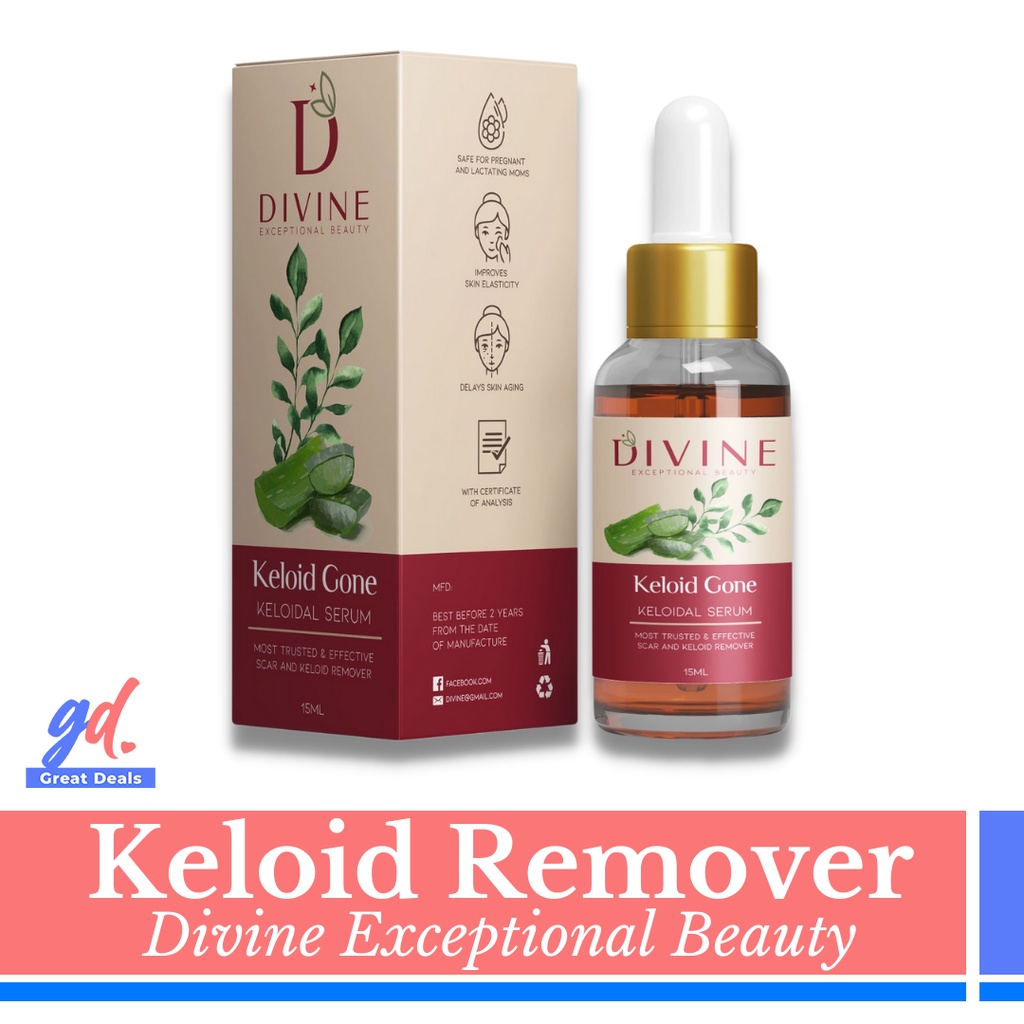 Keloid Remover Original Organic Keloid Gone Keloidal Serum Keloid ...