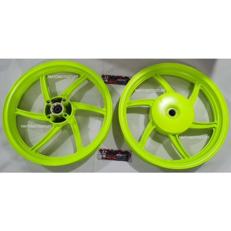 G REN GR6 MAGS PAIR F185X14/R215X14 CLICK125I/150I V1/V2/V3 W/ BEARING ...
