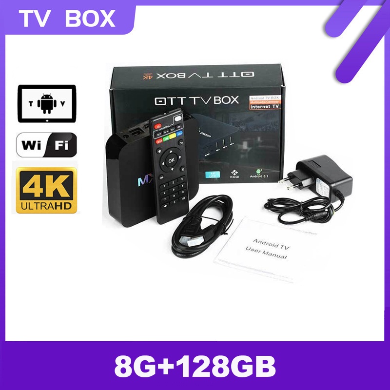 MXQ Pro/TV BOX 5G Version/8G +128GB Android/Smart Box 4k Ultra HD | Shopee Philippines