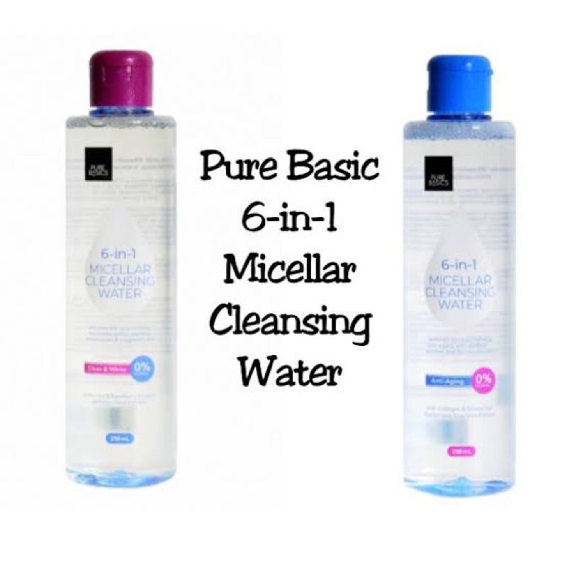 Pure Basics Micellar Cleansing Water 250ml | Shopee Philippines