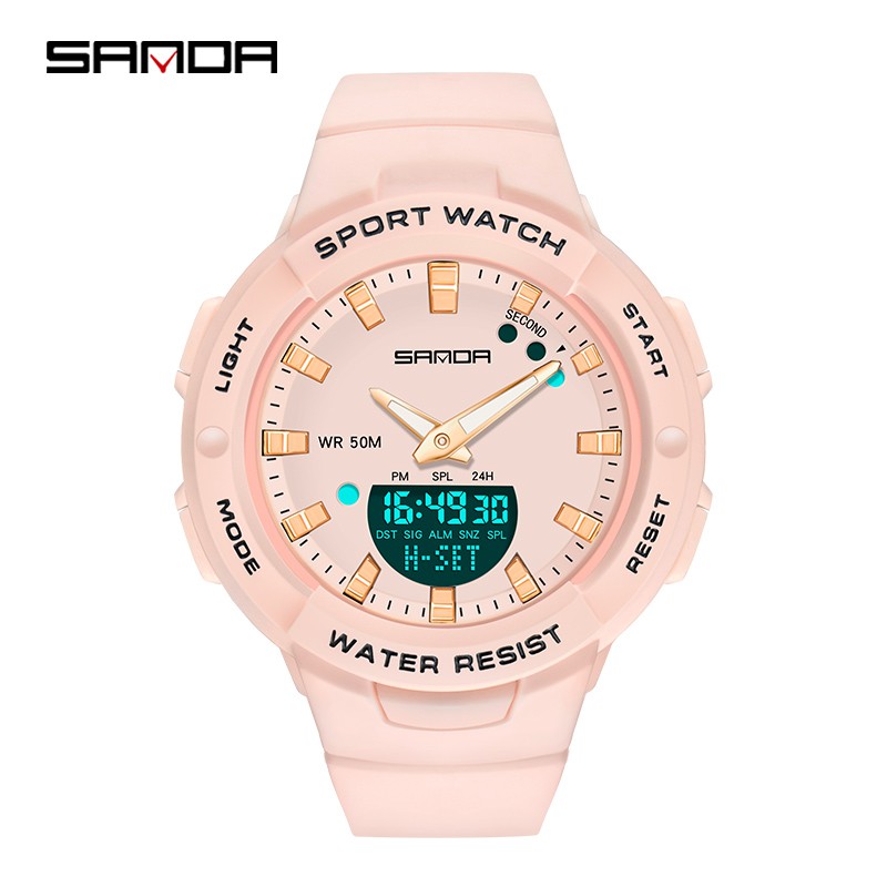 Sanda Women Watch Waterproof Luxury Fashion Multifunctional Luminous ...