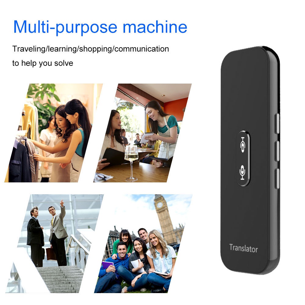 T8 Smart Translator iFLYTEK Voice Simultaneous Translator Stick Multi-language Timely ...
