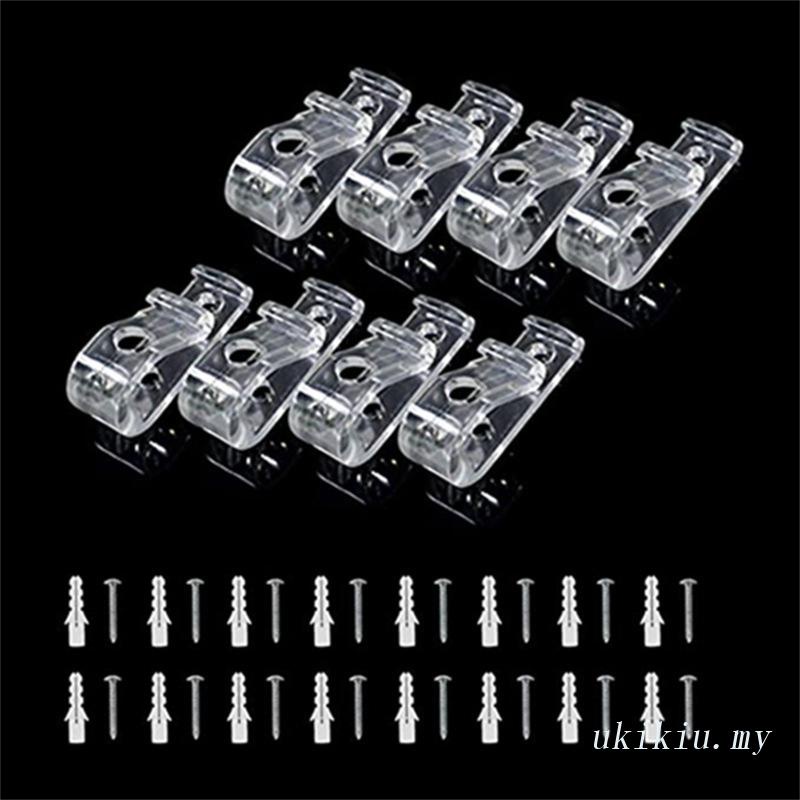 UKI 8 Pcs Clear Roller Blind Hook Safety Chain Retainer Blind Chain ...