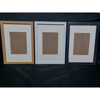 3R, 4R, 5R, 6R,8R and A4 NOT GLASS (ACETATE) Picture Frame with Matting ...