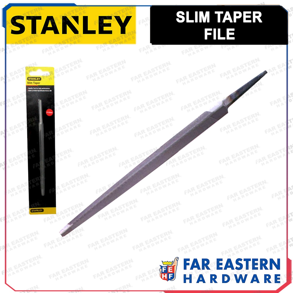 STANLEY Extra | Double Slim Taper File STHT | Shopee Philippines