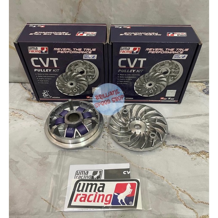 Pulley Kit CVT House Roller Set Uma Racing Click 125 Click 150 PCX 150 ...