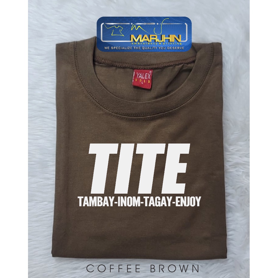 TITE Statement Shirt / Minimalist Unisex T-shirt / Funny Shirt/ Hugot ...