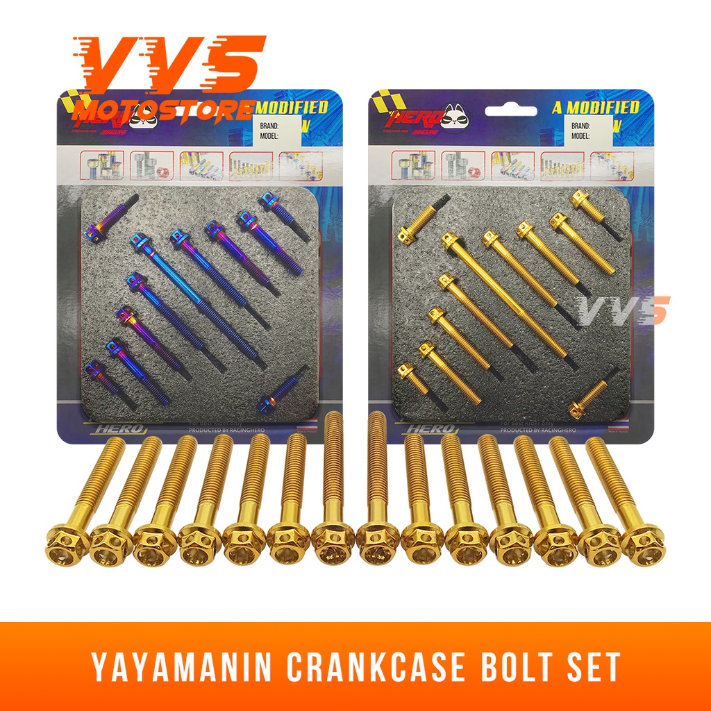 Yayamanin Crankcase Bolt Set | Shopee Philippines