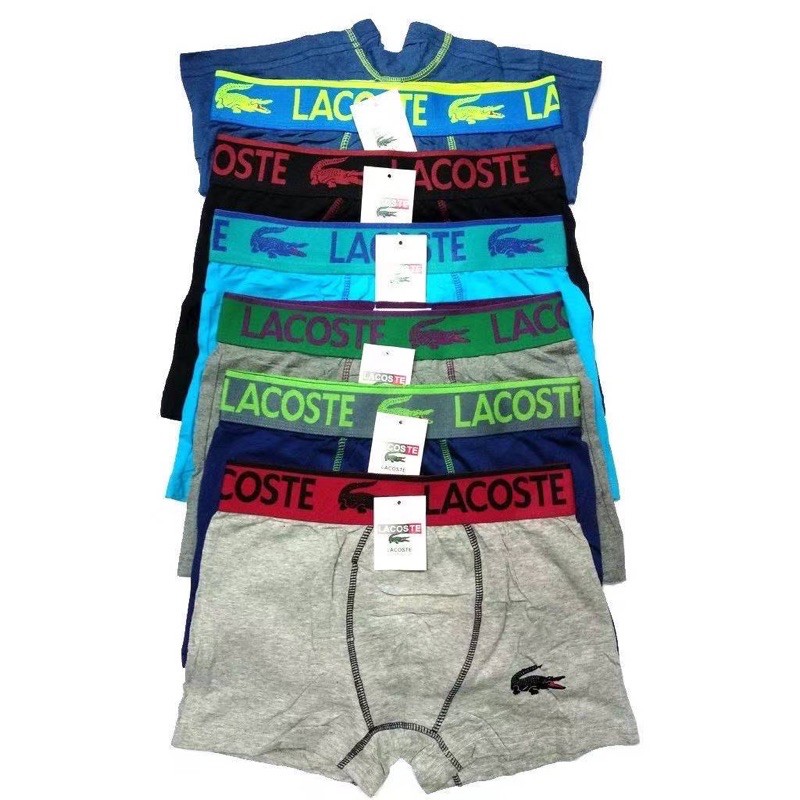 M&C #12-6 PCS BOXER BRIEF OUTSIDE GARTER MENS COTTON GOOD QUALITY COD ...