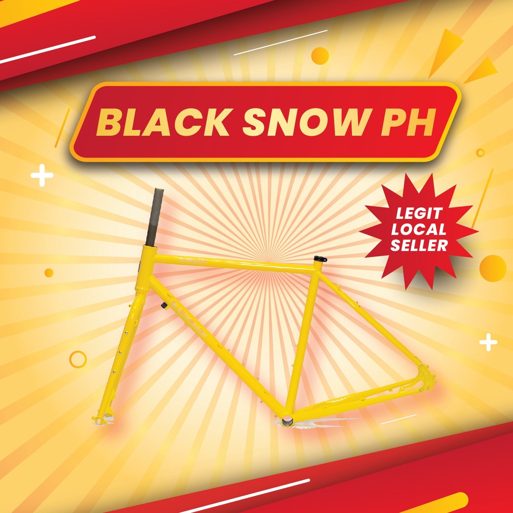 Blacksnow Gravel and Touring Chromoly Steel Frame Dragoon model ...