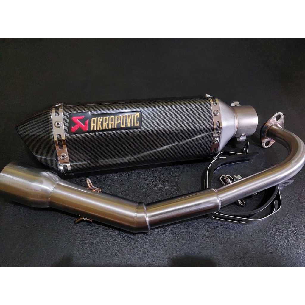 Akrapovic Full system for Mioi/ Gravis/Gear/Soul i/M3/ Fazzio with elbow/silencer/bracket ...