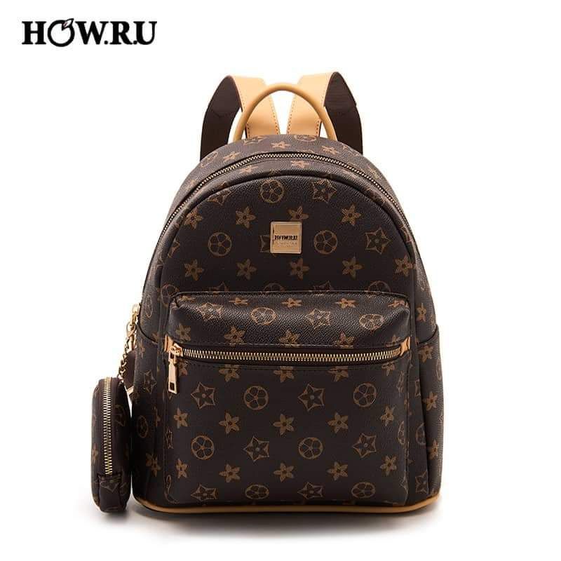 HOW R U Backpack Medium size for schooling Zi Allure bag | Shopee ...