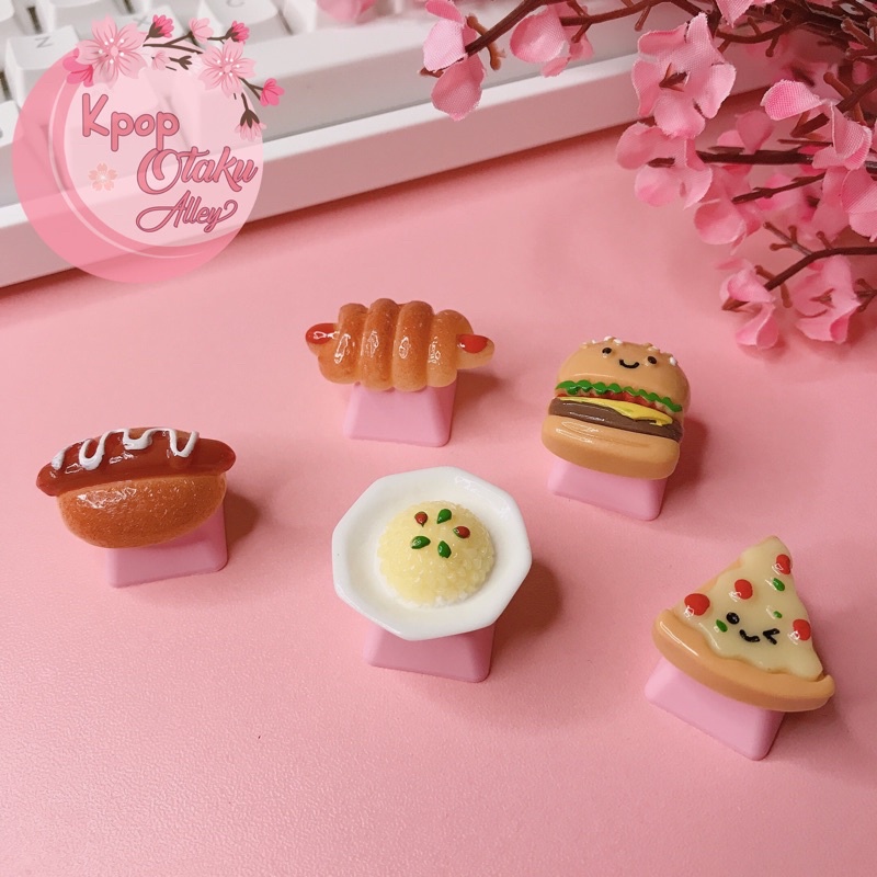 Yummy Food Artisan Keycaps | Kpop Otaku Alley Keycaps | Shopee Philippines