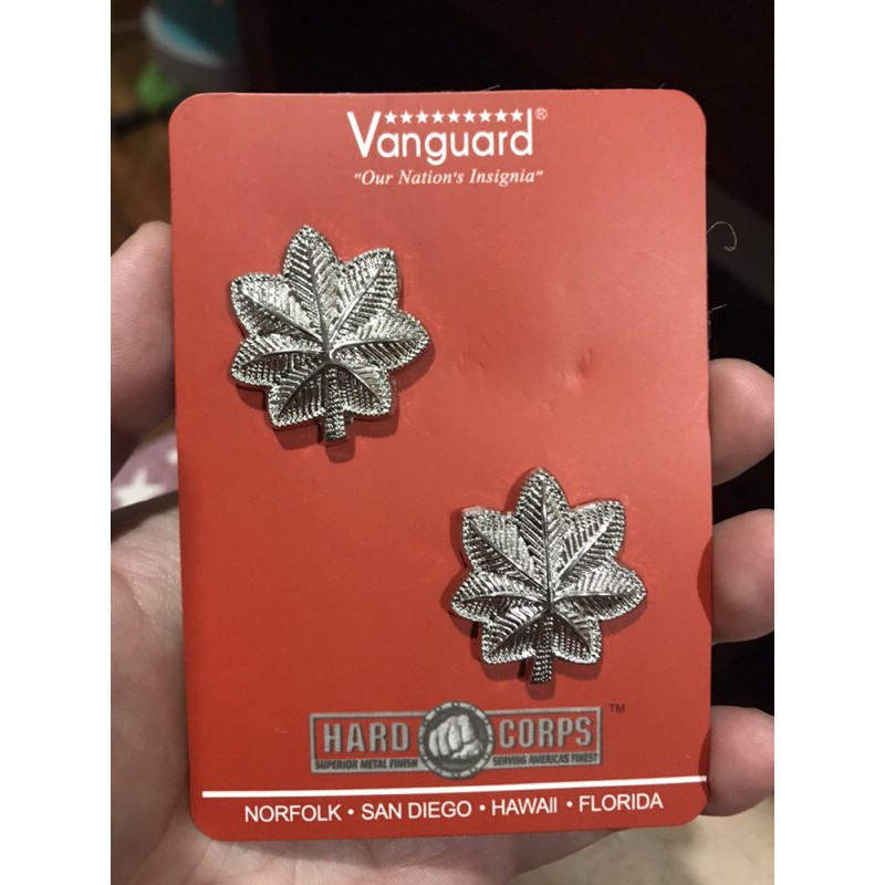 Vanguard brand Army Major Rank Insignia Pins | Shopee Philippines
