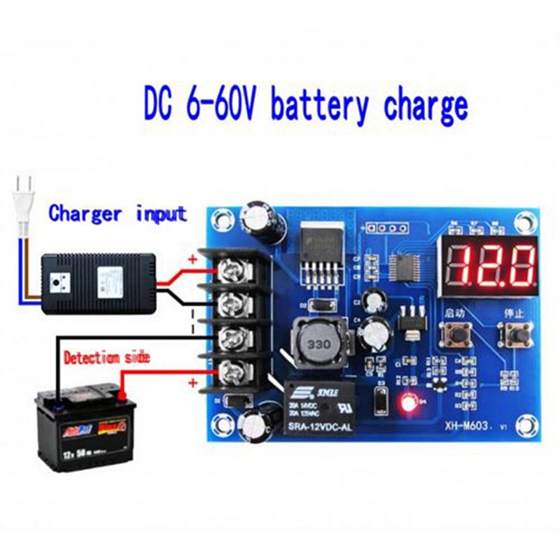 HOT DC 10-30V Solar Charge Controller Module Storage Lithium Lead ...