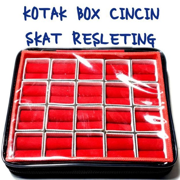 SKAT ZIPPER LID RING BOX 10-15-20-24-25-30-40-50-100 | Shopee Philippines