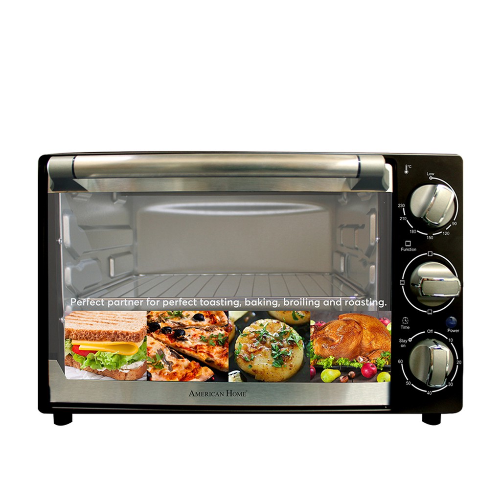 American Home AEO-G1930BL Electric Oven 30L Black | Shopee Philippines