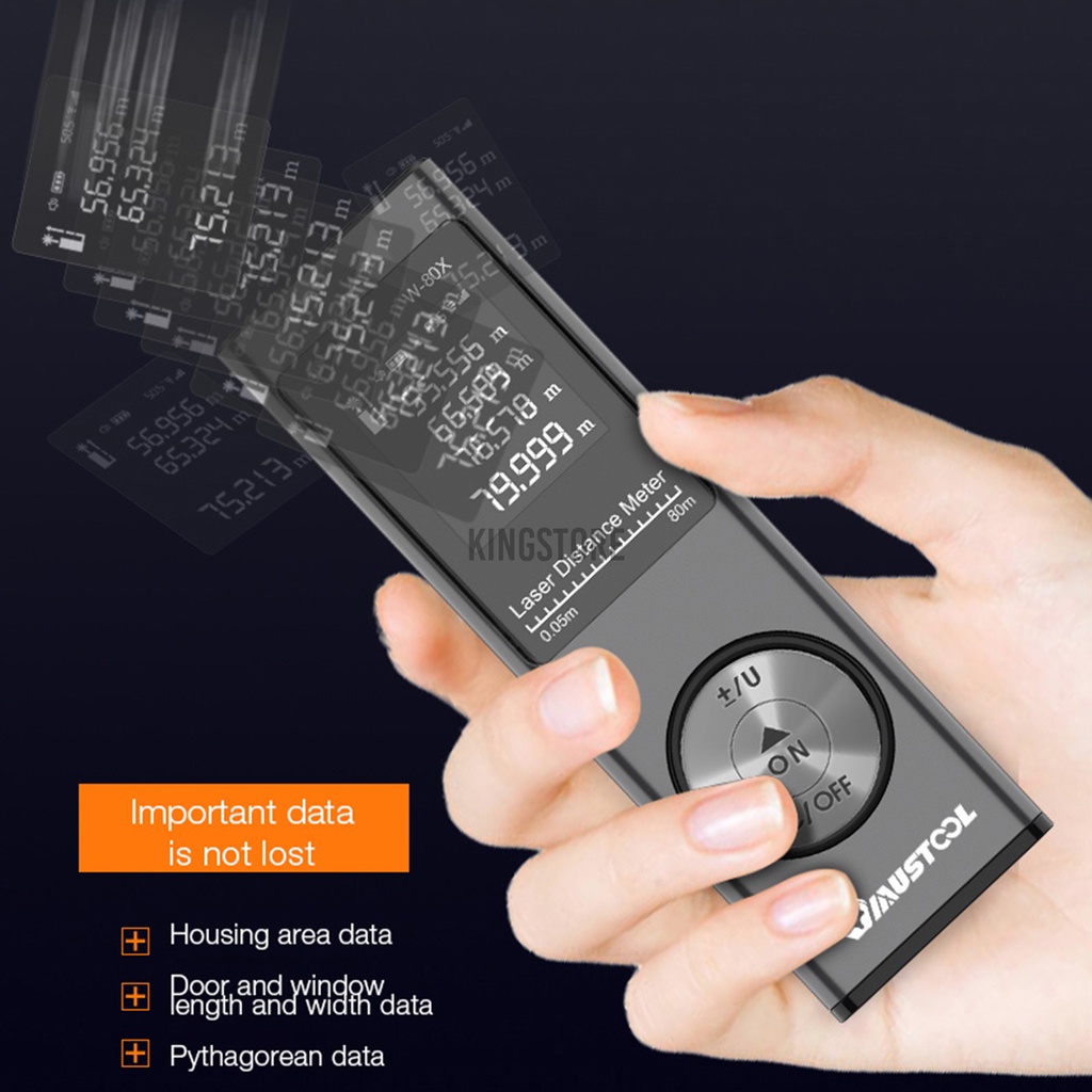 Mustool 80m digital mini laser rangefinder store