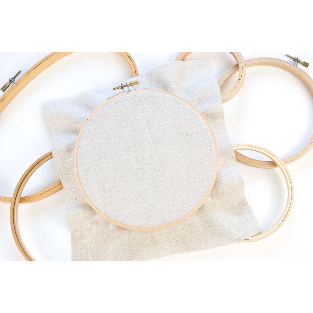 Embroidery Hoops 5/8/10 INCH Circle Cross Stitch Hoop Rings for Craft ...