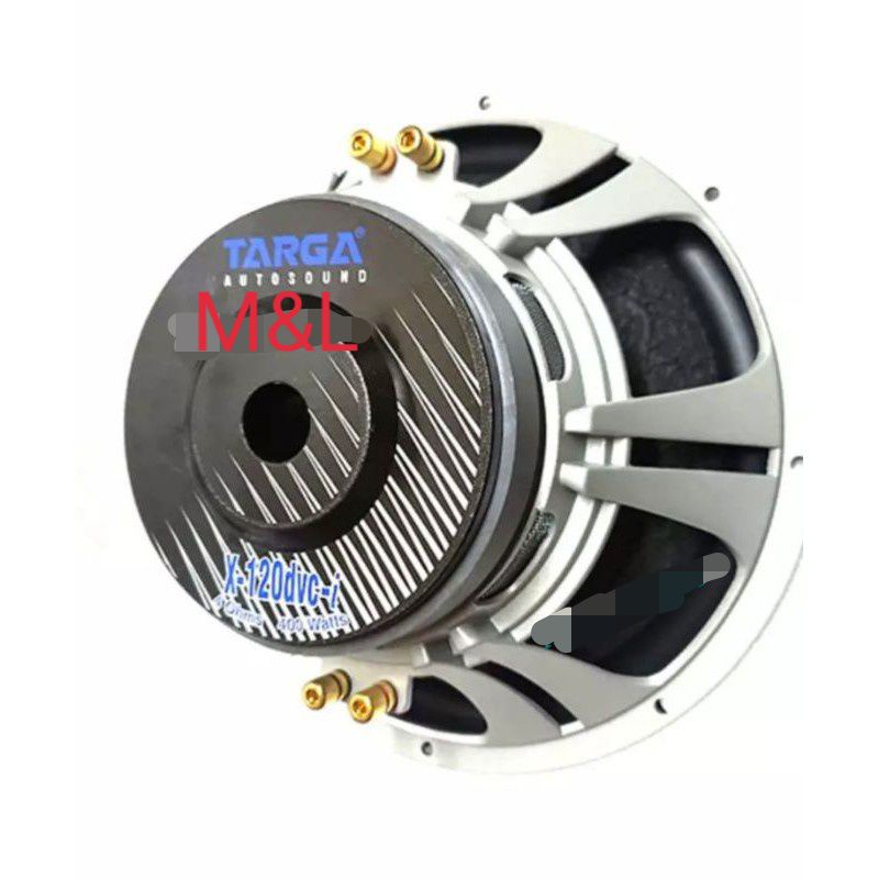 Targa X-120-DVC-i 12'' X-Series Subwoofer ( 400 watts ) | Shopee ...