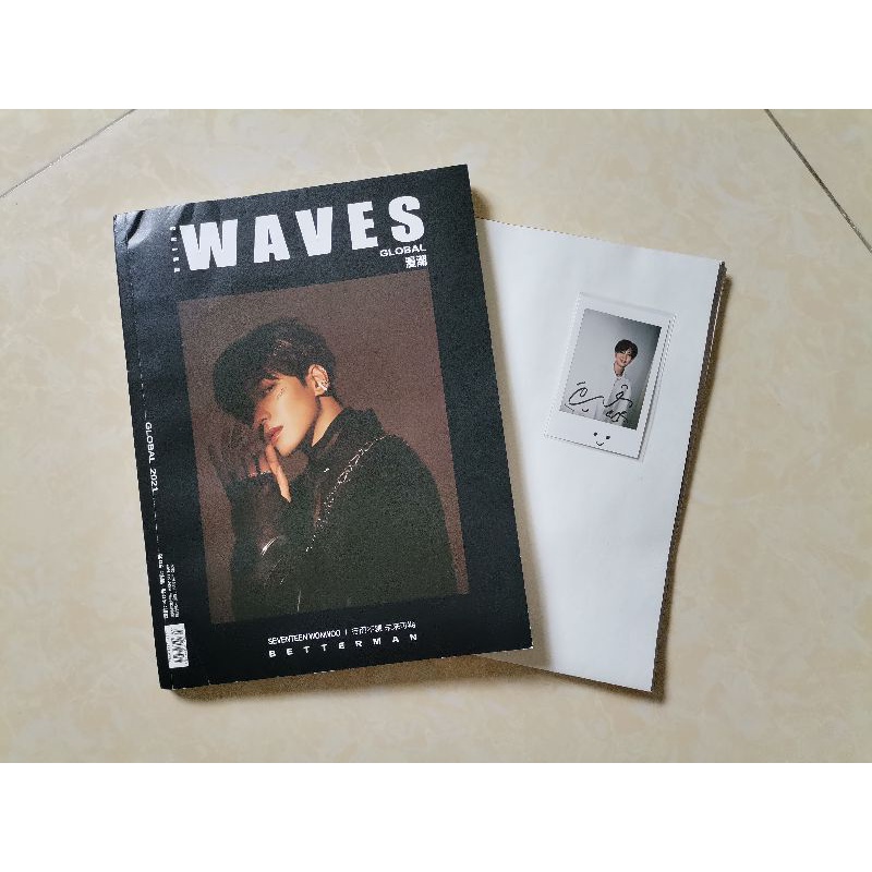 SEVENTEEN WONWOO WAVES MAGAZINE | Shopee Philippines