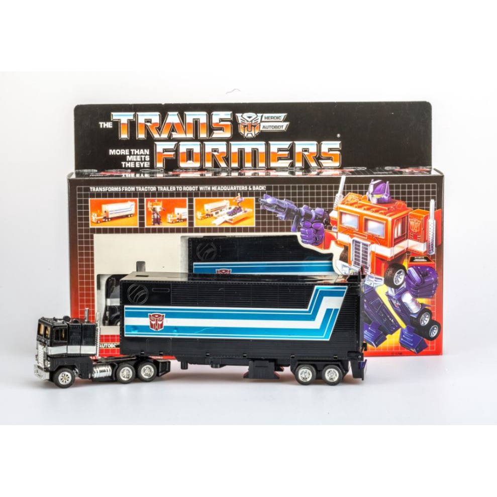 Transformers G1 Optimus prime black reissue brand new MISB | Shopee ...