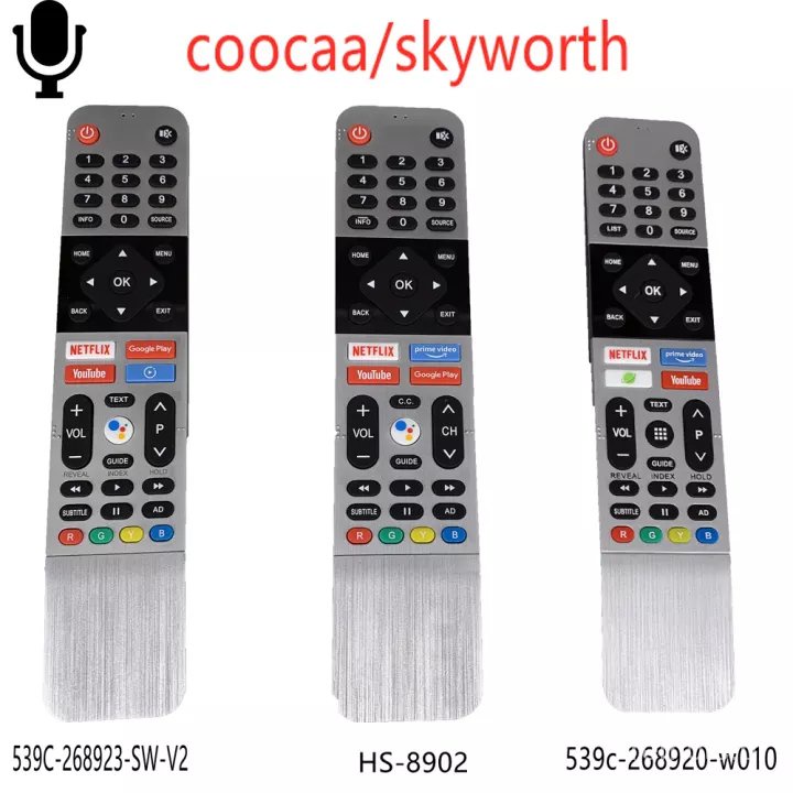 coocaa Skyworth Smart TV remote control (Original) TB5000, UB5100 ...