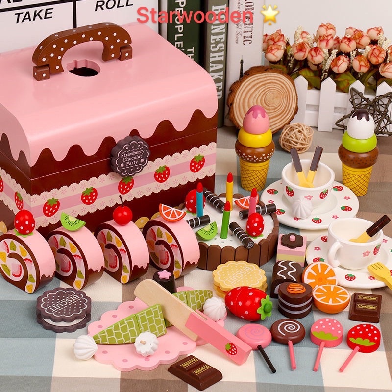 Wooden MG choco Collection set | Shopee Philippines
