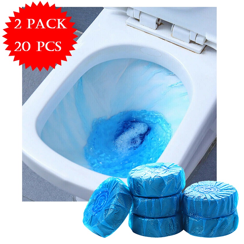 1Pack/10pcs toilet bowl cleaner and air freshener | Shopee Philippines