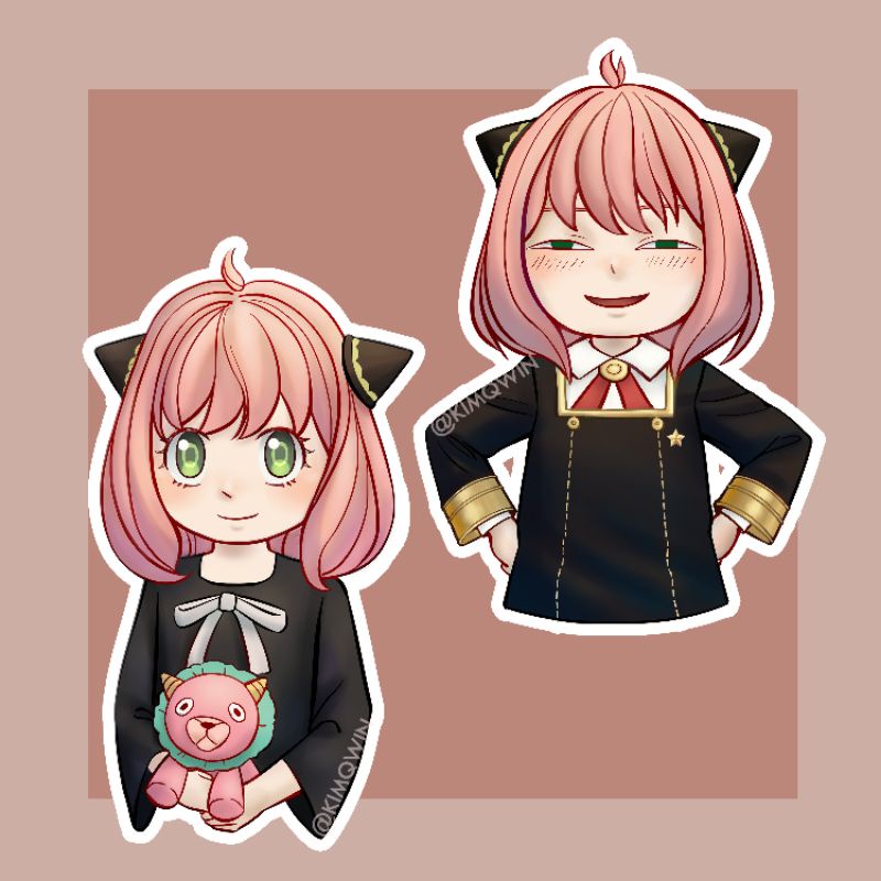 Anya Forger Vinyl Stickers Spy x Family | Shopee Philippines
