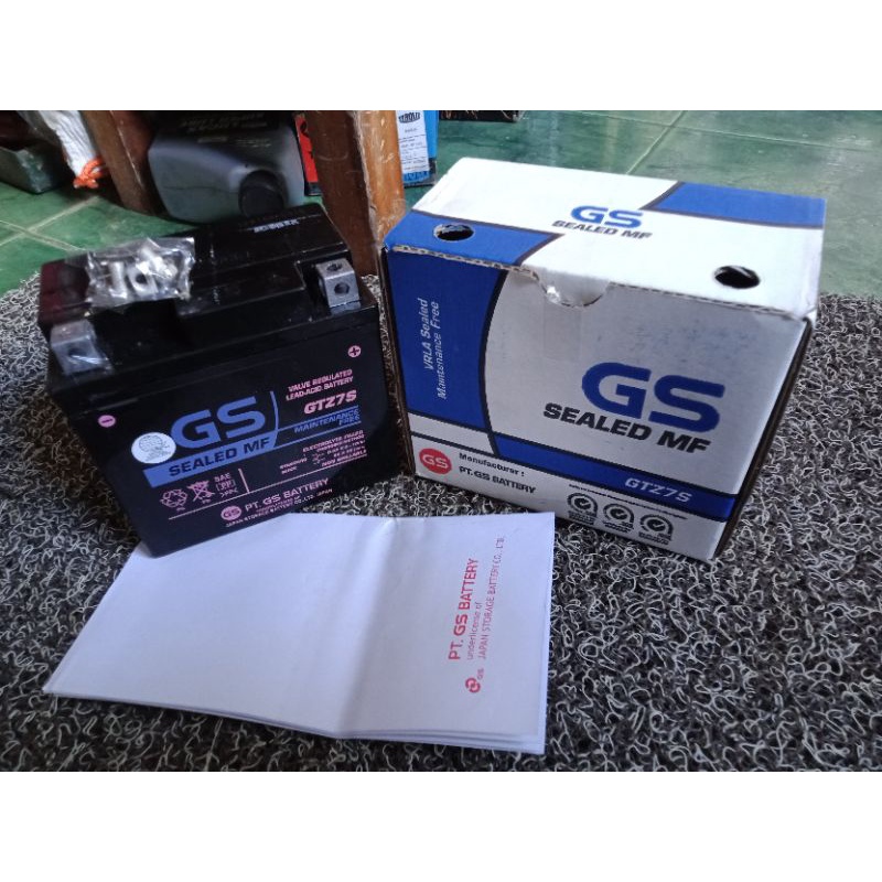 Battery GS (GTZ7S) for Suzuki/Honda/Nmax V2 | Shopee Philippines