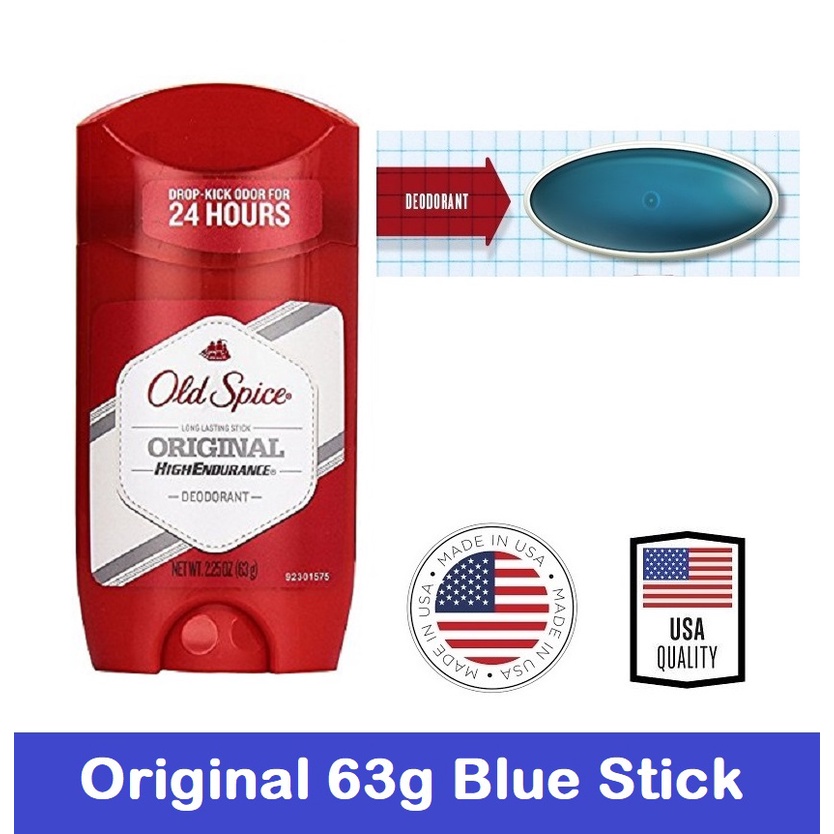 Old Spice Blue Gel Deodorant or Anti-perspirant Deodorant Bearglove ...
