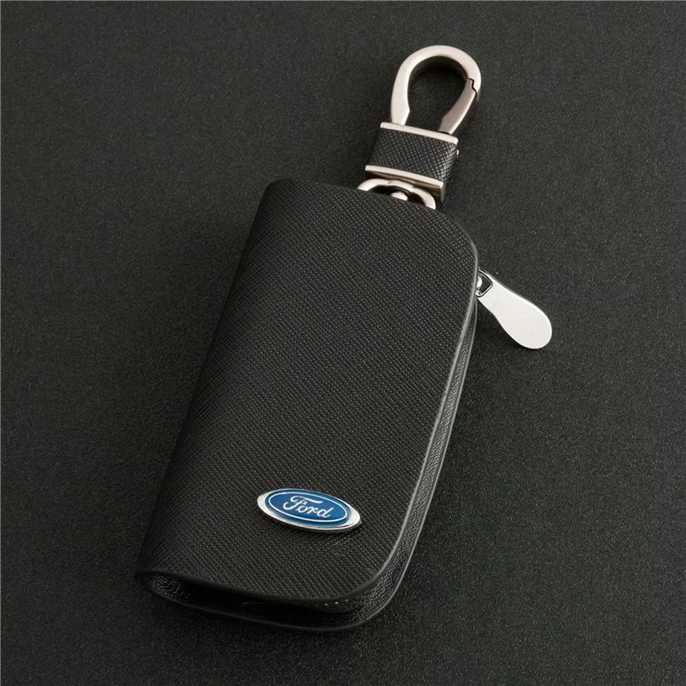 Ford Car Key Holder Leather bag Remote Cover Fob Case Pouch Ranger ...