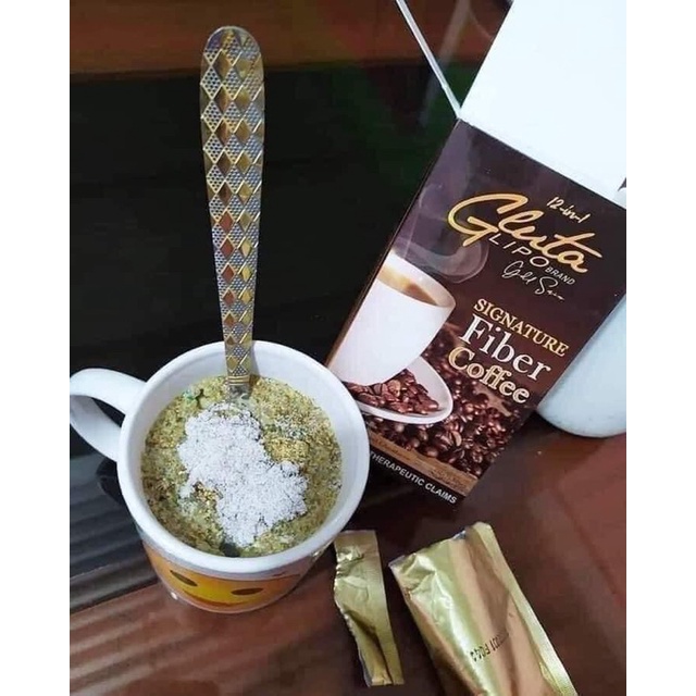 GLUTALIPO FIBER COFFEE | Shopee Philippines