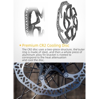 Jagwire Lightweight Disc Brake Rotors Mountain Bike Mtb Alloy ...