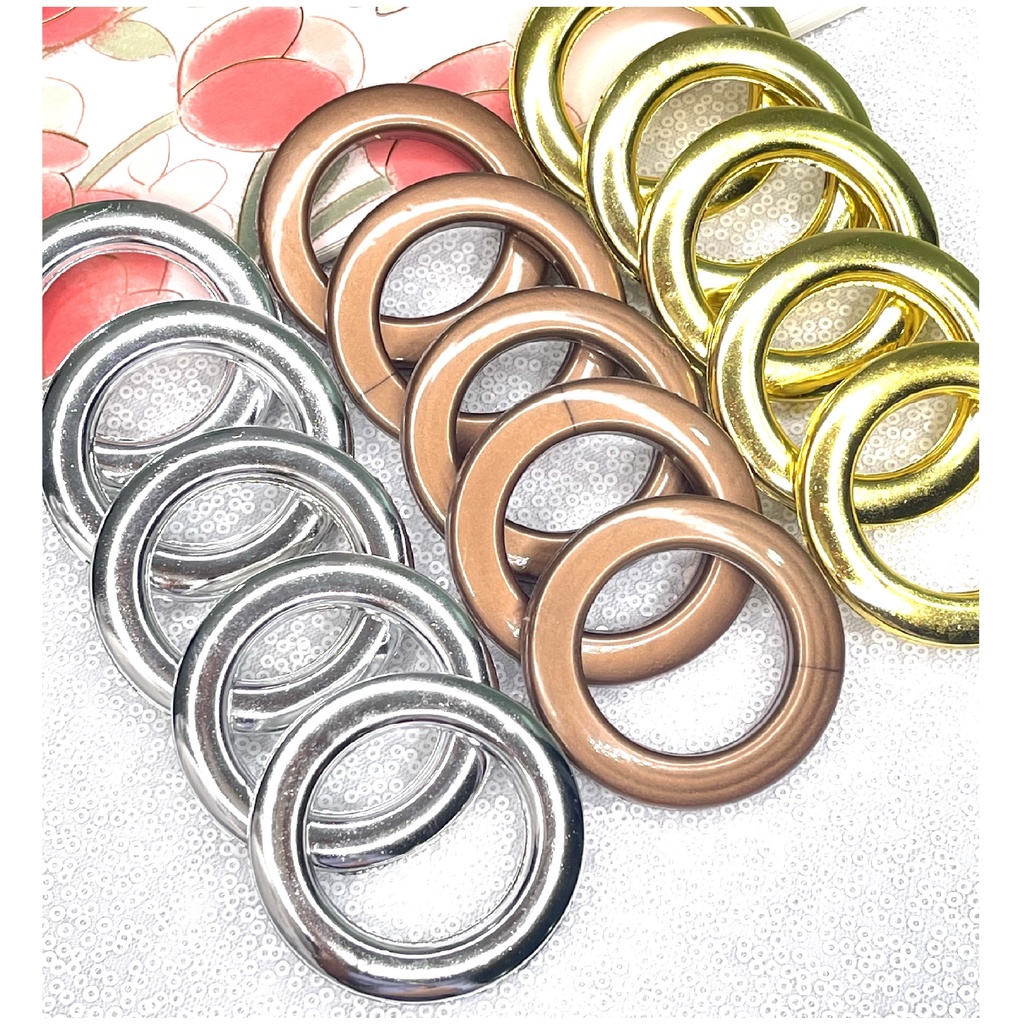 Paired Curtain Plastic Lock Rings for Curtains and Accessories | Shopee ...