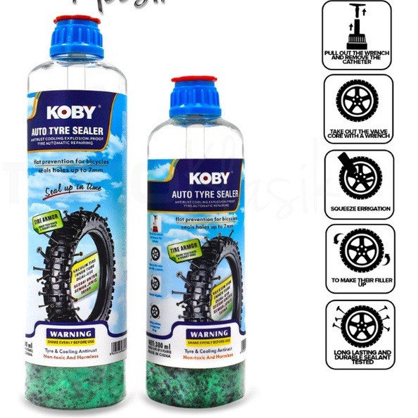 KOBY Care Products - Auto Tyre Sealer / Sealant | Shopee Philippines