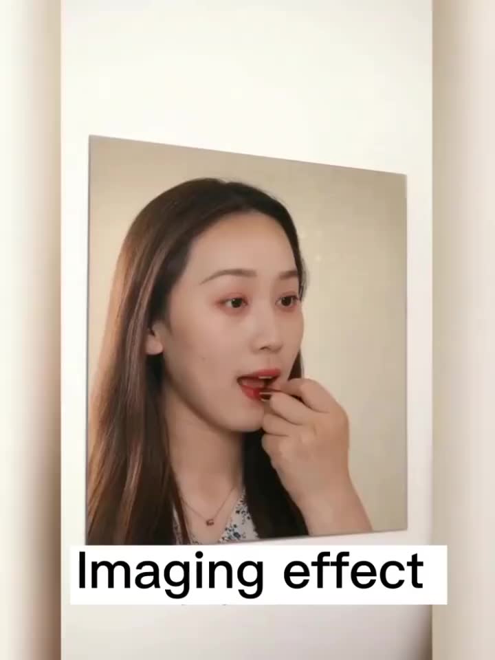 Gold Star Home DIY HD Acrylic Mirror Wall Sticker Mirror Self Aesthetic ...