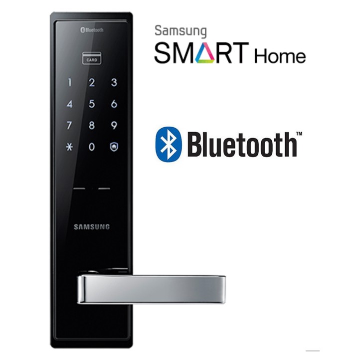 SAMSUNG Smart Door Lock SHP-DH520 Keyless Handle Touch Bluetooth ...
