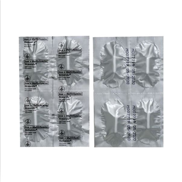 HEMARATE Iron + Multivitamins 1 Tablet (Sold per tablet) | Shopee ...