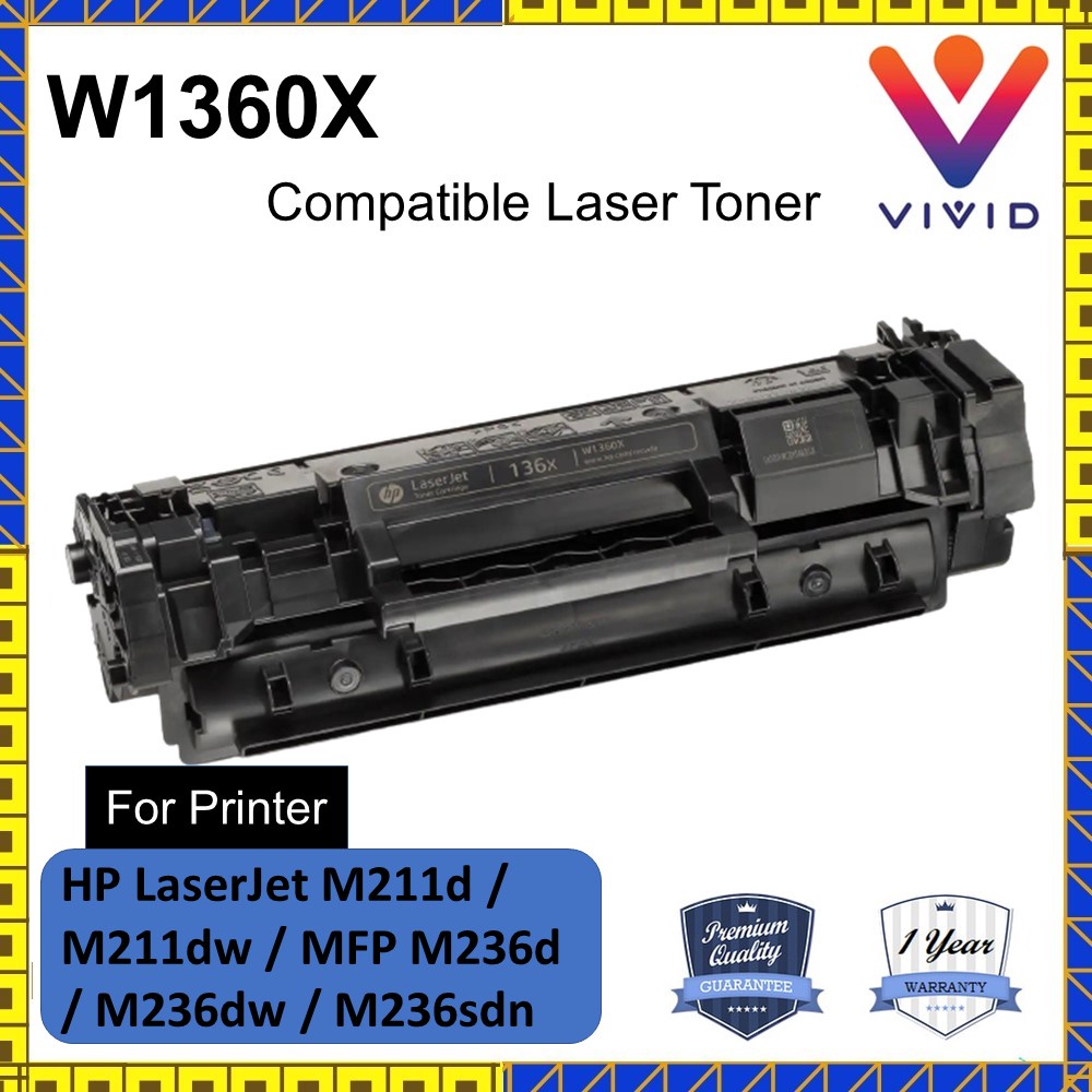 Laser Toner Compatible to HP W1360A W1360X 36A for HP LaserJet M211dw ...