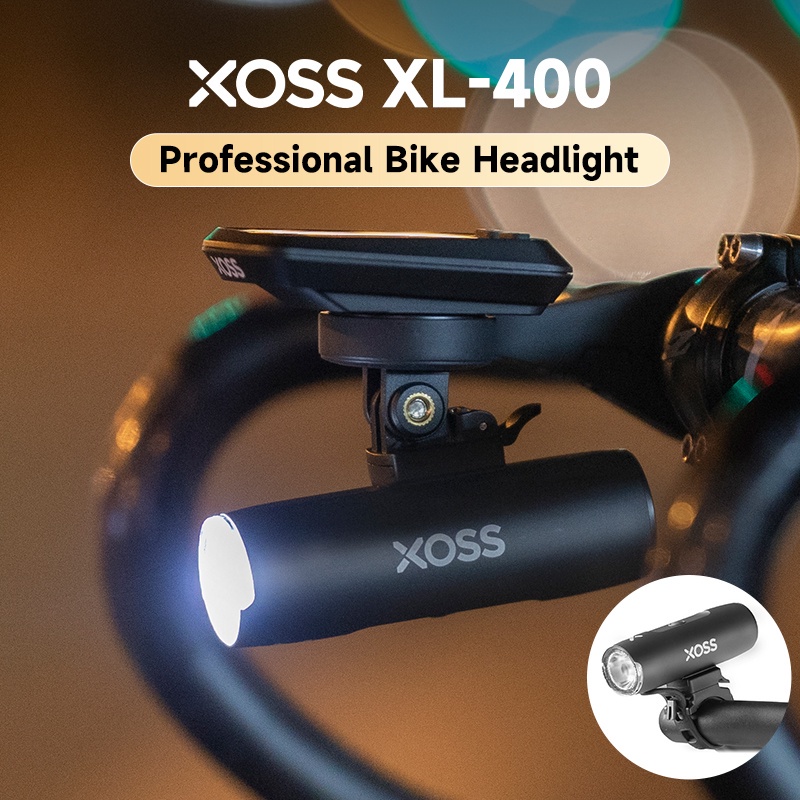 【ReadyStock inPH】XOSS XL-400 Bike Head light 400 Lumens Waterproof USB ...