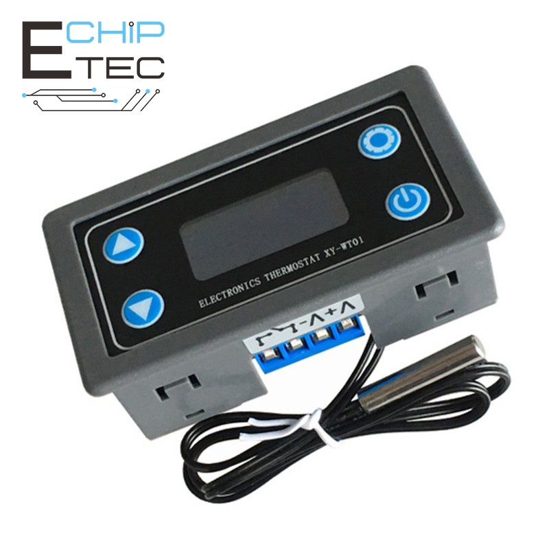 10A Thermostat Digital Temperature Controller DC 6V-30V Thermal Regulator Thermocouple ...