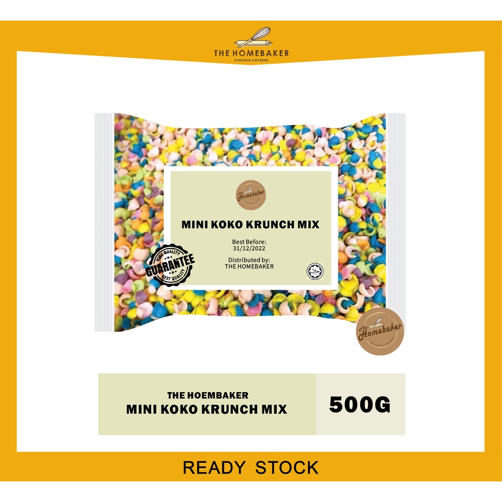 Mini Colour Koko krunch Mix / Colour Coco Crunch Mix / 迷你可可脆片 / 500g ...