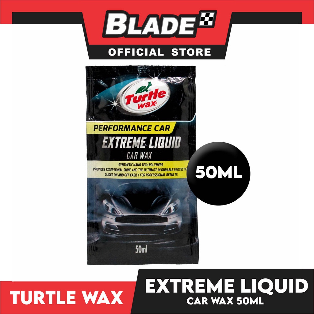 Turtle Wax Performance Car Extreme Liquid Car Wax A-2027 50ml (Black ...