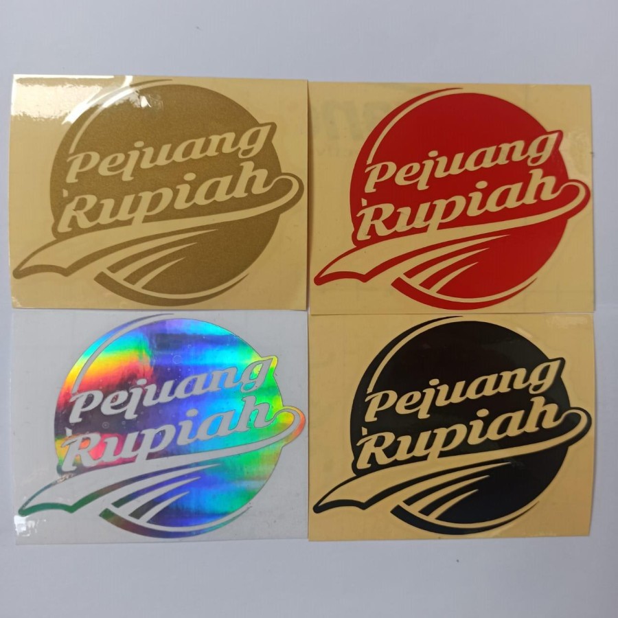 Cutting sticker sticker sticker Fighter rupiah Car Motorcycle wallpaper ...