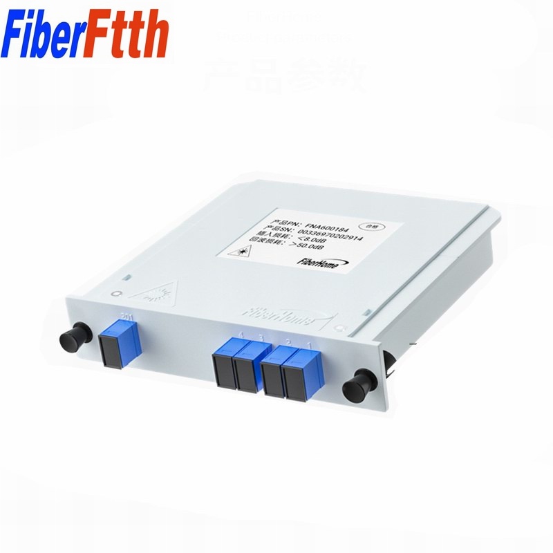Fiberhome 1-2 1-4 1-8 1-16 SC UPC Optical Fiber Splitter Cassette Box ...